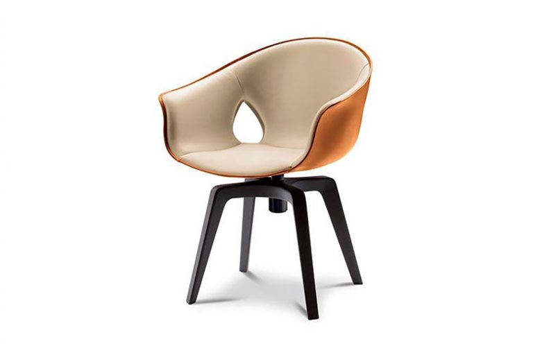 Ginger Swivel Dining Chair - Poltrona Frau | Studio Como