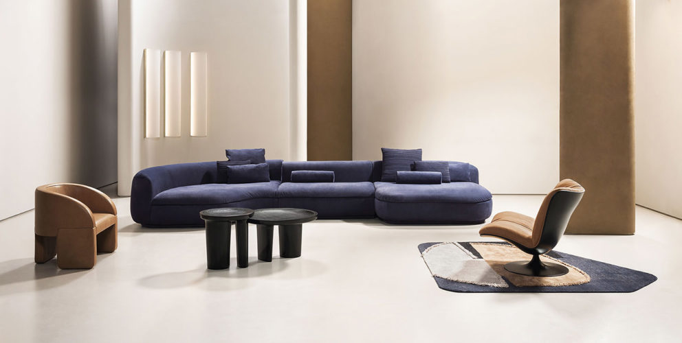 Piaf Sofa & Calix Console Table Set - Baxter | Studio Como