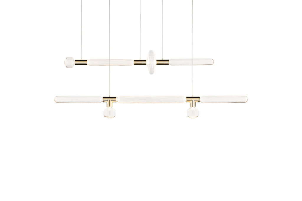 Cipher Pendant Light, Horizontal L - LASVIT | Studio Como