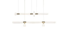Cipher Pendant Light, Horizontal L - LASVIT | Studio Como