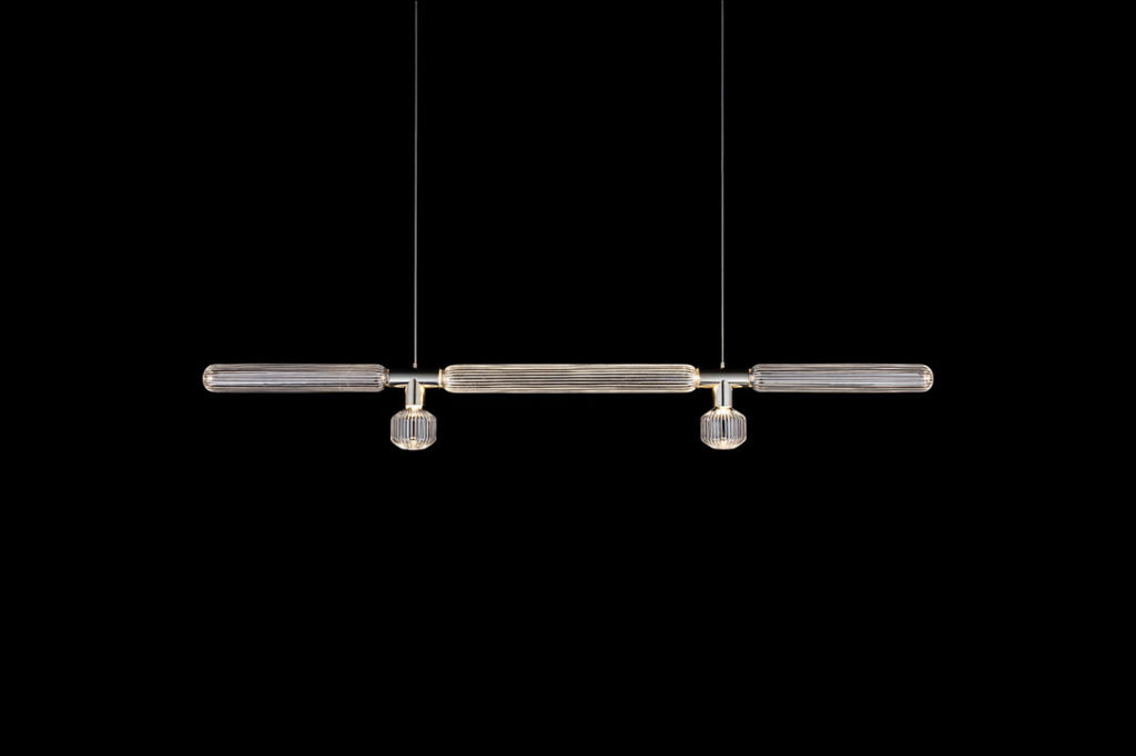 Cipher Pendant Light, Horizontal L - LASVIT | Studio Como
