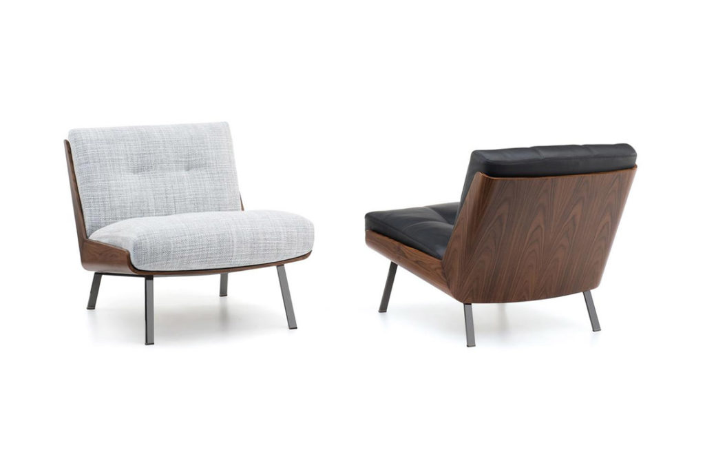 Daiki Swivel Bergère Armchair - Minotti | Studio Como