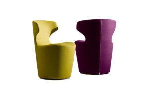 Mini Papilio Swivel Armchair - B&B Italia | Studio Como