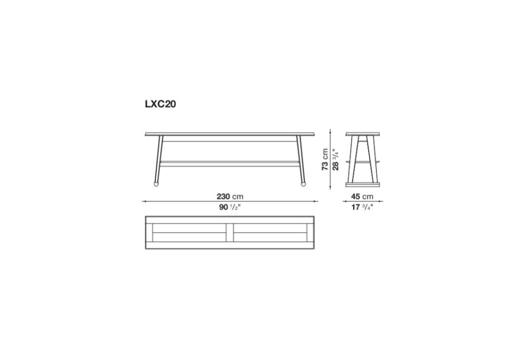 Recipio '14 Console Table - Maxalto | Studio Como