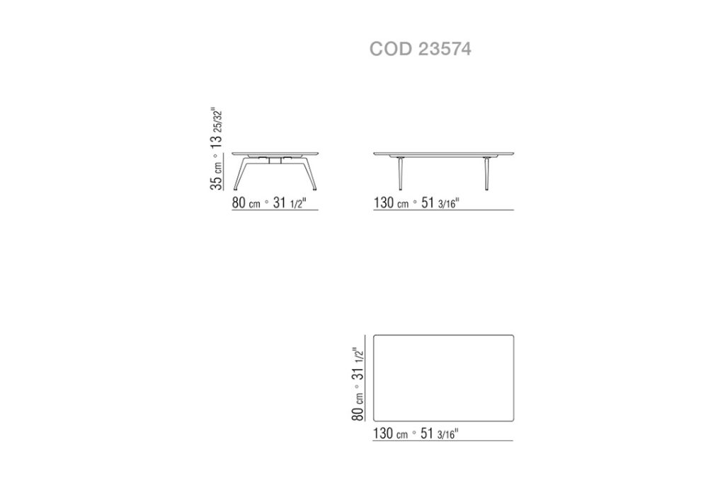 Este Coffee Table - Flexform | Studio Como