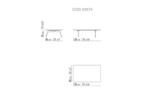 Este Coffee Table - Flexform | Studio Como