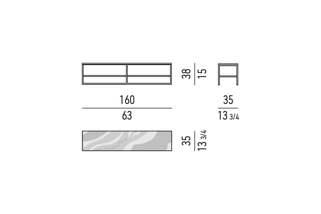 Calder Bronze Console Table - Minotti | Studio Como