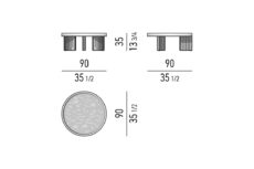 Louver Coffee Table - Minotti | Studio Como