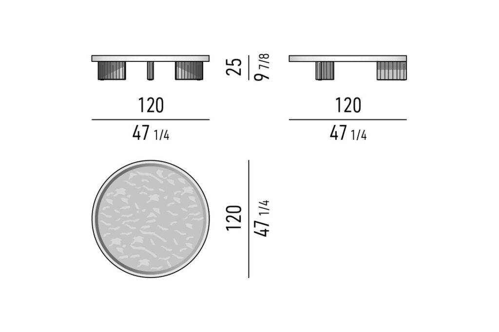 Louver Coffee Table - Minotti | Studio Como