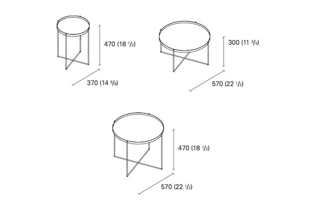 Habibi Side Table - e15 | Studio Como
